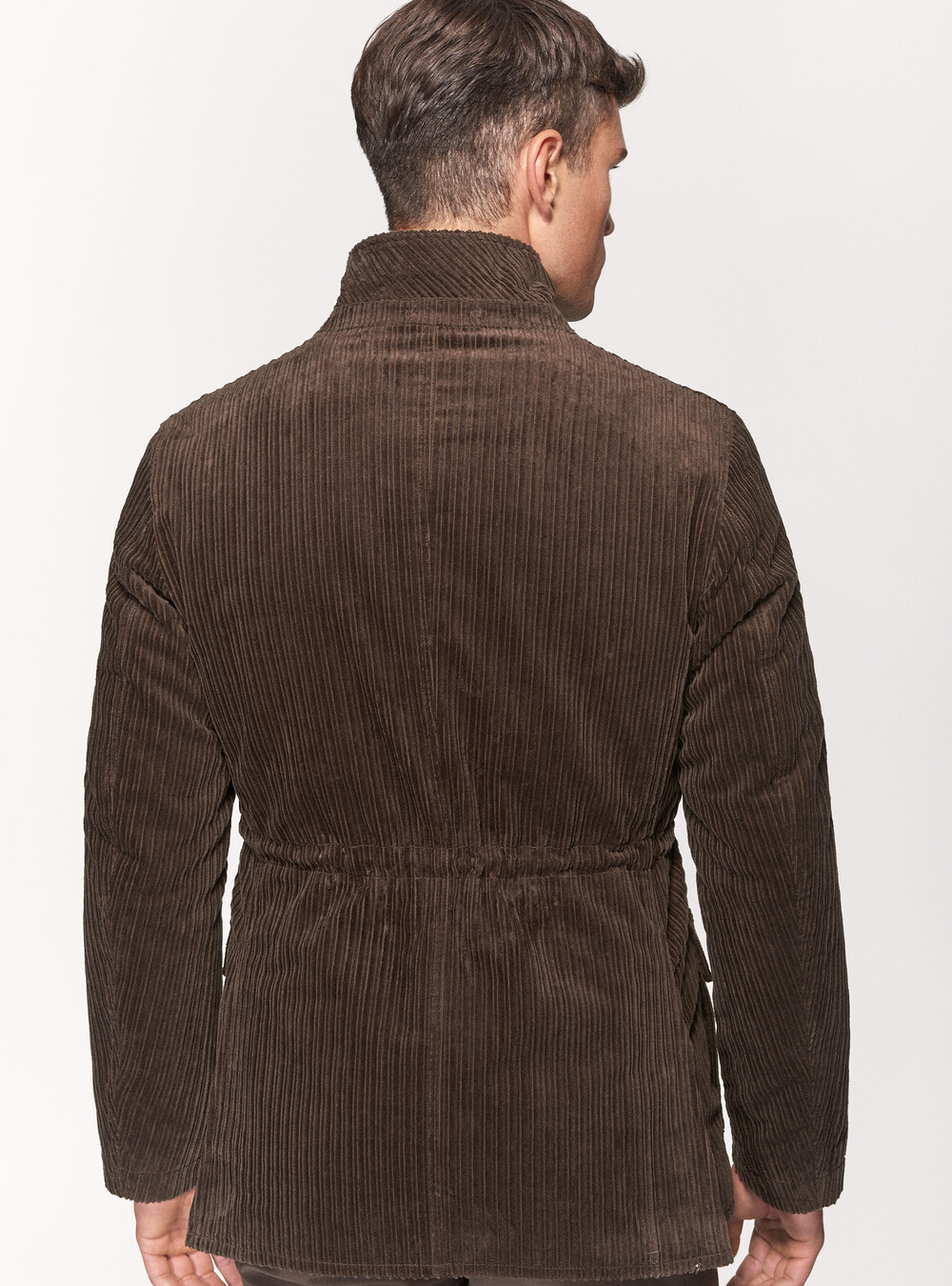Giacca camicia marrone in velluto di cotone | Gutteridge | Giacche Uomo Giacca camicia marrone in velluto di cotone | Gutteridge | Giacche Uomo