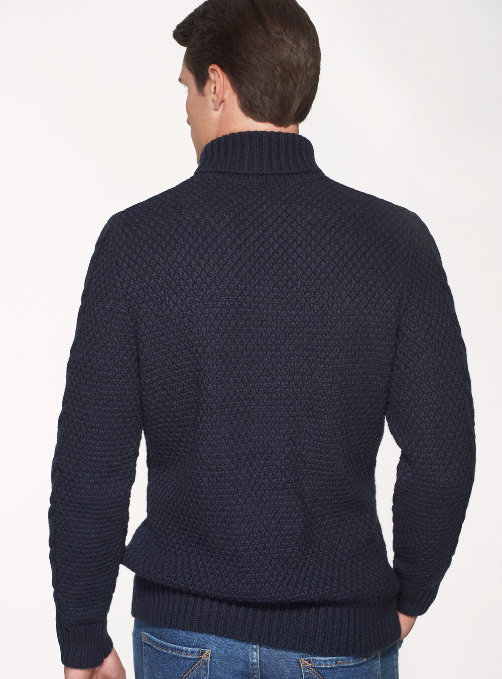 Pull à Col Roulé En Laine Tressée Gutteridgeeu Catalog Gutteridge