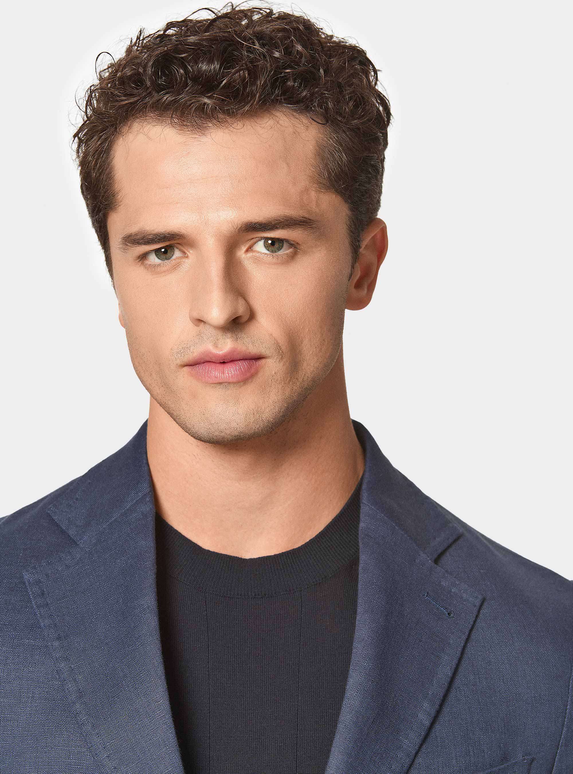 Pure linen suit blazer | Gutteridge | Men's Suits