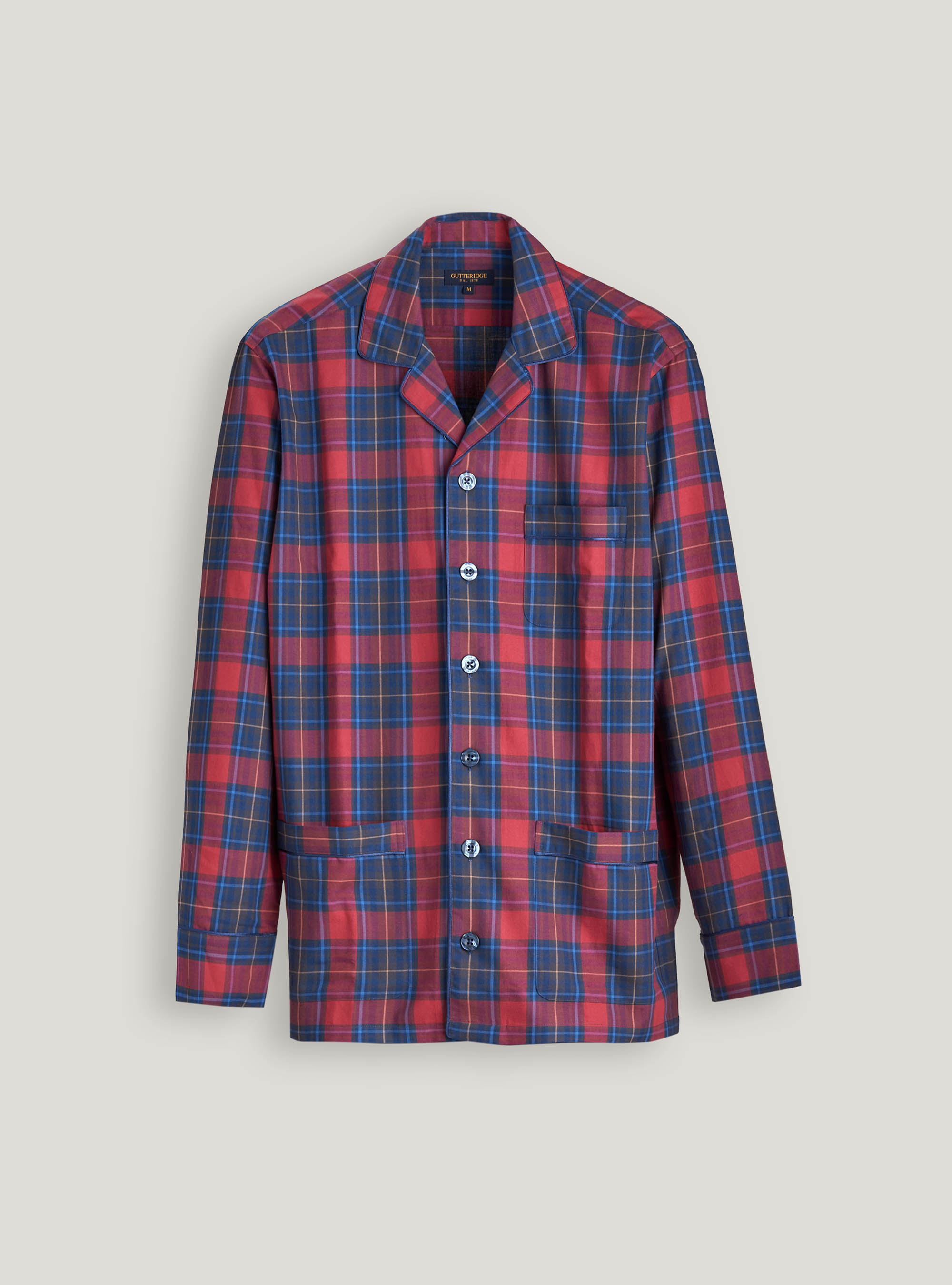 Tartan cotton flannel pyjamas | Gutteridge | Men's catalog-gutteridge ...