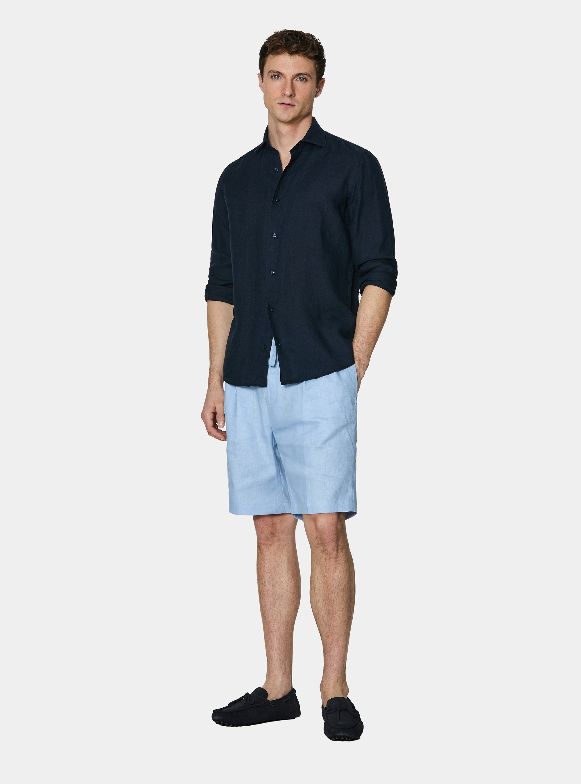 Pure linen shirt | Gutteridge | Men's Shirts