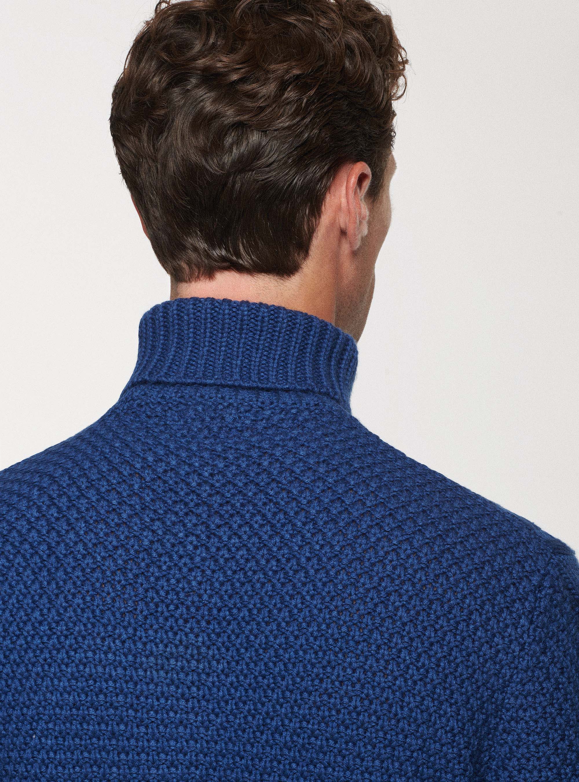 Pull tressé en laine | GutteridgeEU | Homme